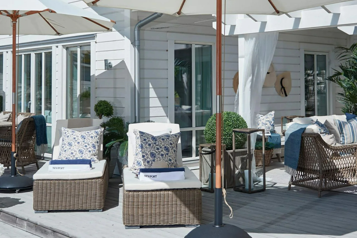 Då är det dags att ta fram utemöblerna - Newport